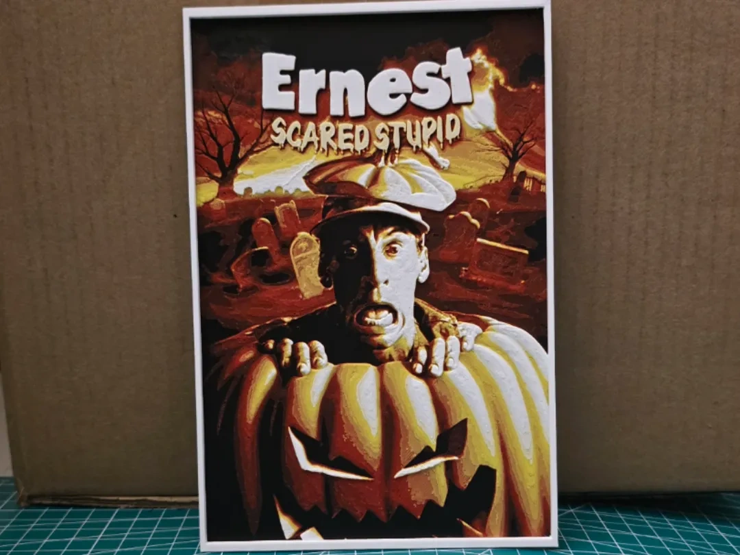 Ernest Scared Stupid Movie Poster - Hueforge Art 来自 Lumpy3D - MakerWorld