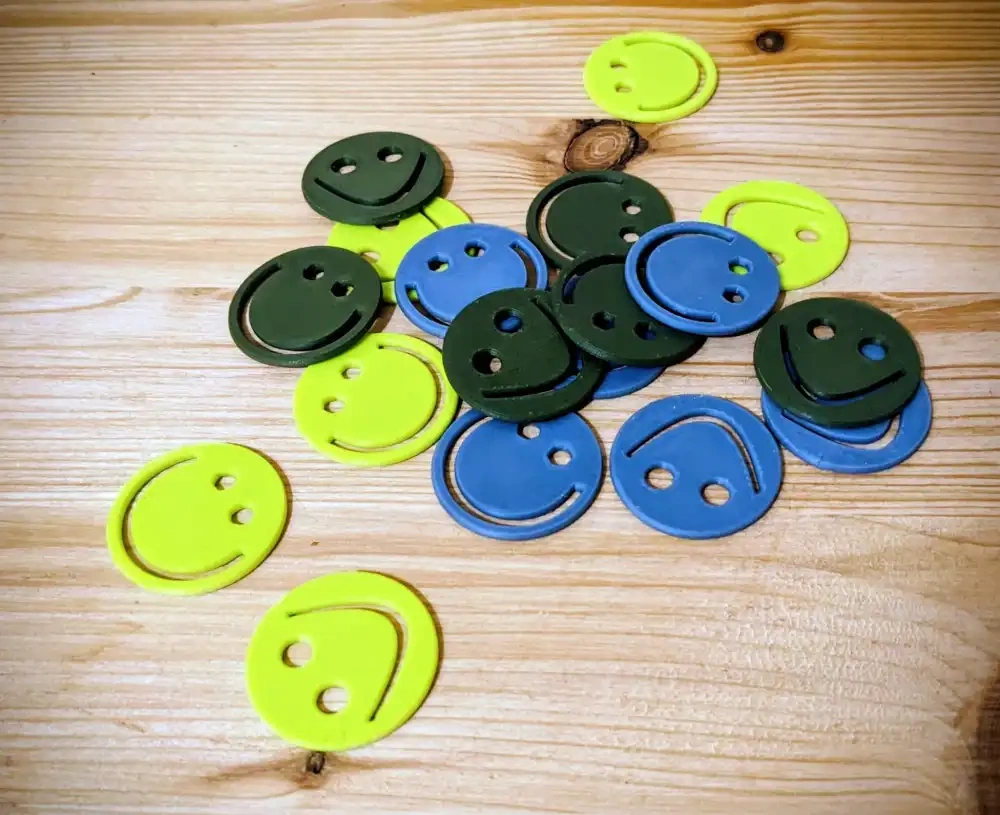 装饰笑脸 - 表情符号 - 2种变体 - 免费 3D 打印模型 - MakerWorld