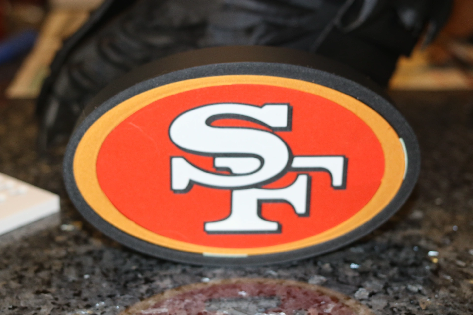 SAN FRANCISCO 49 ERS LIGHT BOX 来自 simplybabette MakerWorld：免费下载 3D 模型