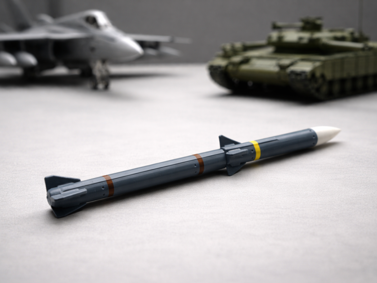 AIM-120 AMRAAM - 导弹模型和笔 - 免费 3D 打印模型 - MakerWorld