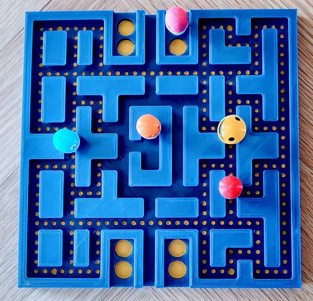 Pac-Man Interactive Level Board 来自 Dragomin - MakerWorld