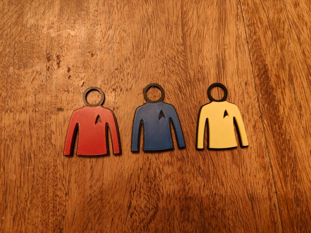 star trek uniform keyring 来自 crabstiks - MakerWorld