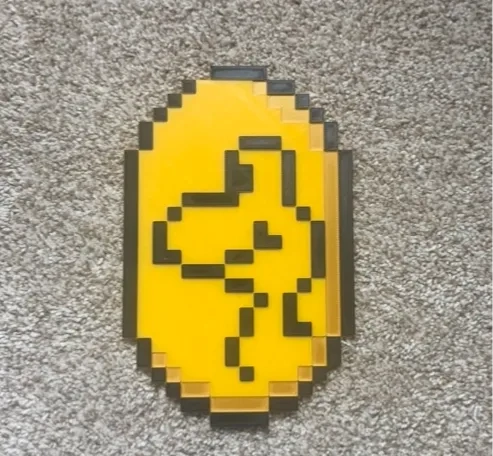 8bit Yoshi Coin Wall Art 来自 birdhouse8669 - MakerWorld