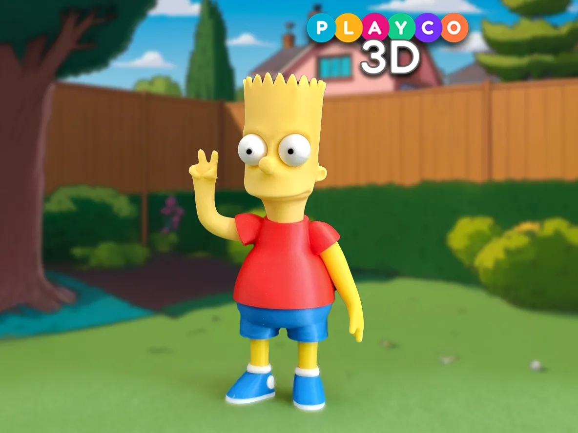 Bart Simpson - Multi Part 来自 Playco3D - MakerWorld