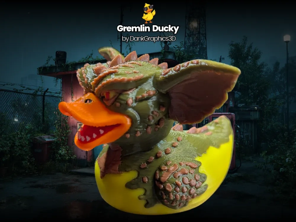 淘气的小妖精鸭 | AMS | 吉普鸭 来自 DankGraphics3D MakerWorld：免费下载 3D 模型