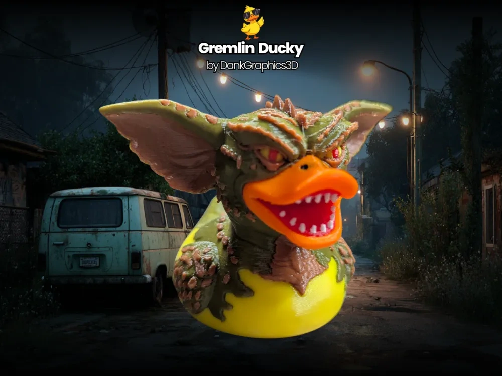 淘气的小妖精鸭 | AMS | 吉普鸭 来自 DankGraphics3D MakerWorld：免费下载 3D 模型