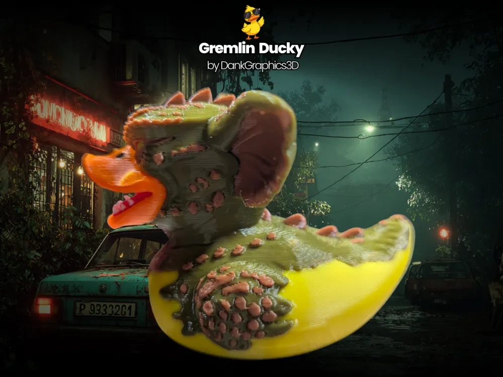 淘气的小妖精鸭 | AMS | 吉普鸭 来自 DankGraphics3D MakerWorld：免费下载 3D 模型