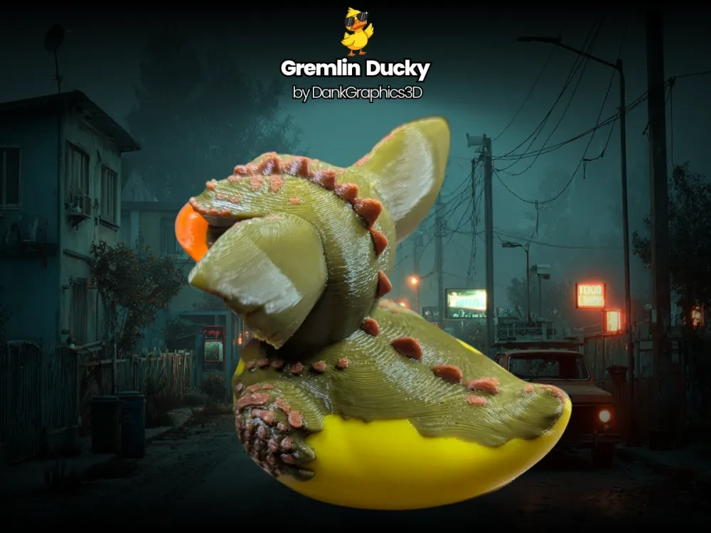 淘气的小妖精鸭 | AMS | 吉普鸭 来自 DankGraphics3D MakerWorld：免费下载 3D 模型