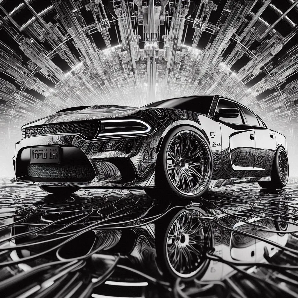 Dodge Charger Hueforge 来自 StreamLED - MakerWorld