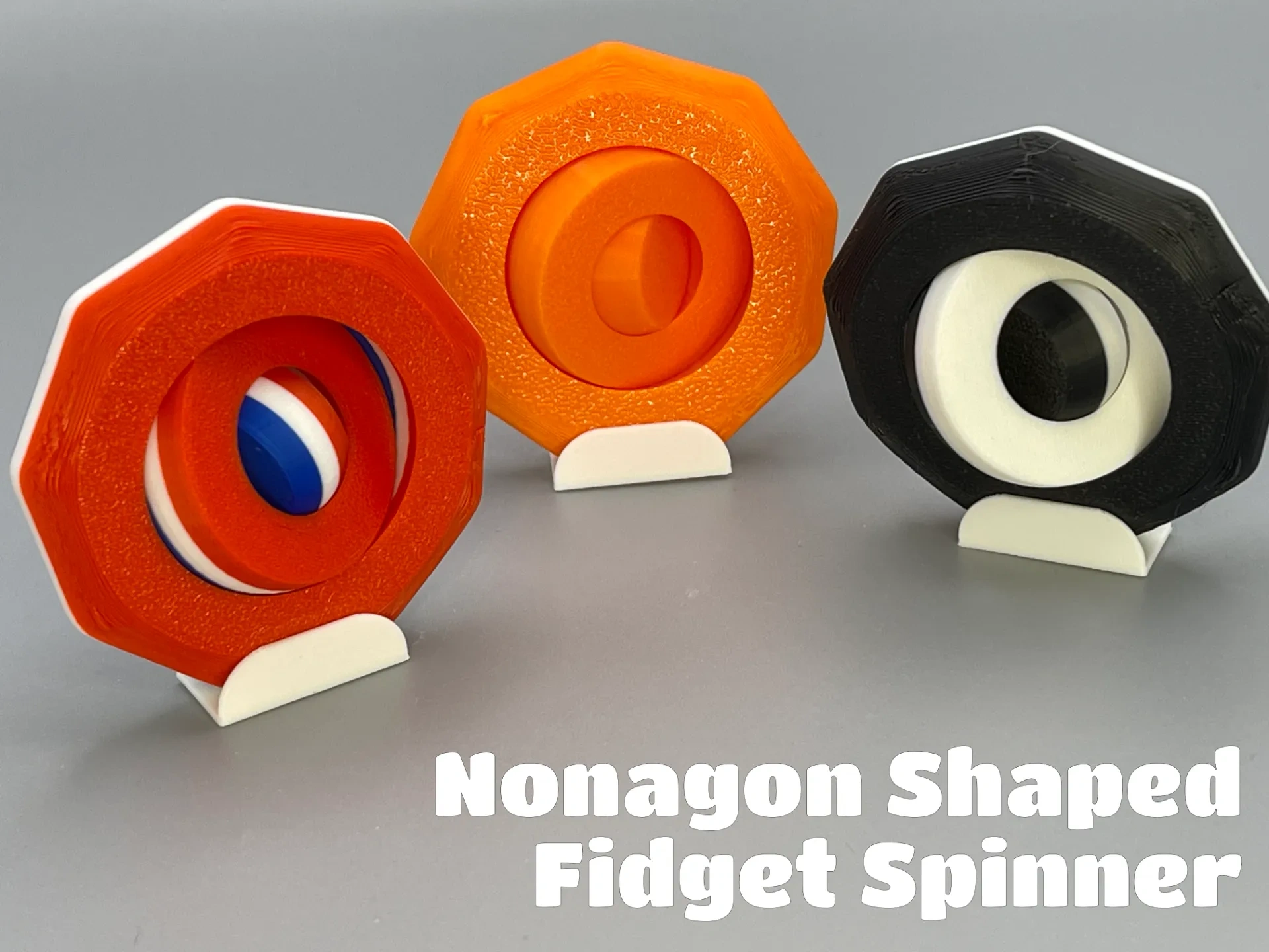 Nonagon-Shaped Fidget Spinner 来自 MalcTheOracle - MakerWorld