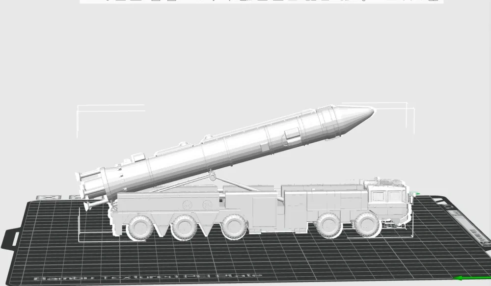 DF-21D东风导弹汽车模型 来自 御官印-文博文创专家 MakerWorld：免费下载 3D 模型