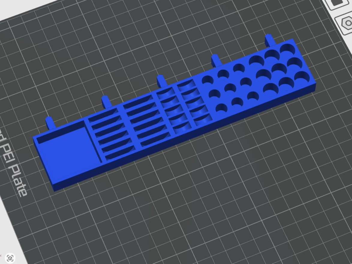 宜家洞洞板电池收纳（2032、LR44、23A12V、27A12V） 来自 WGH MakerWorld：免费下载 3D 模型