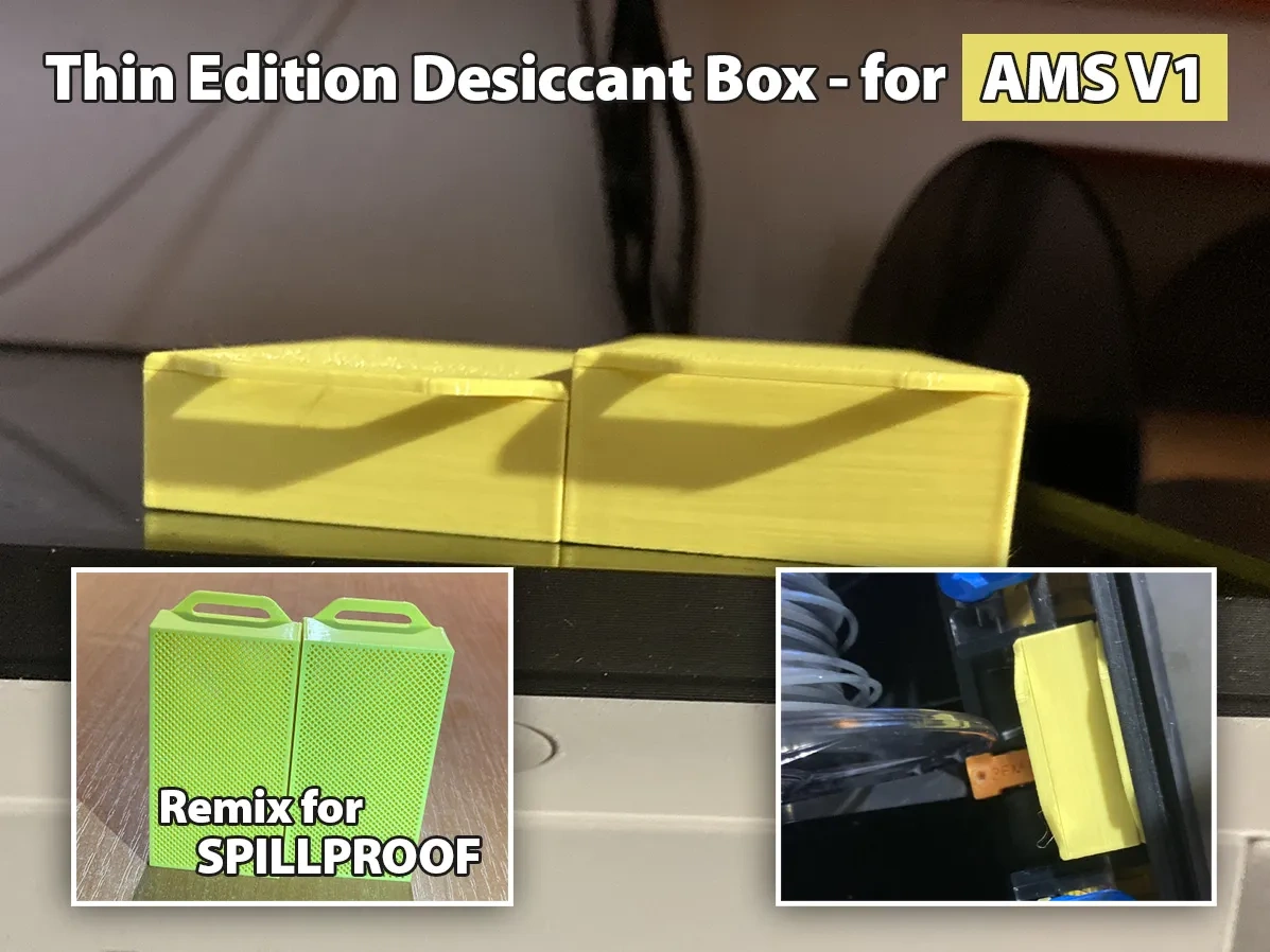 AMS V1薄版除湿盒 二次创作 - 来自 CreativeDesign3D - MakerWorld