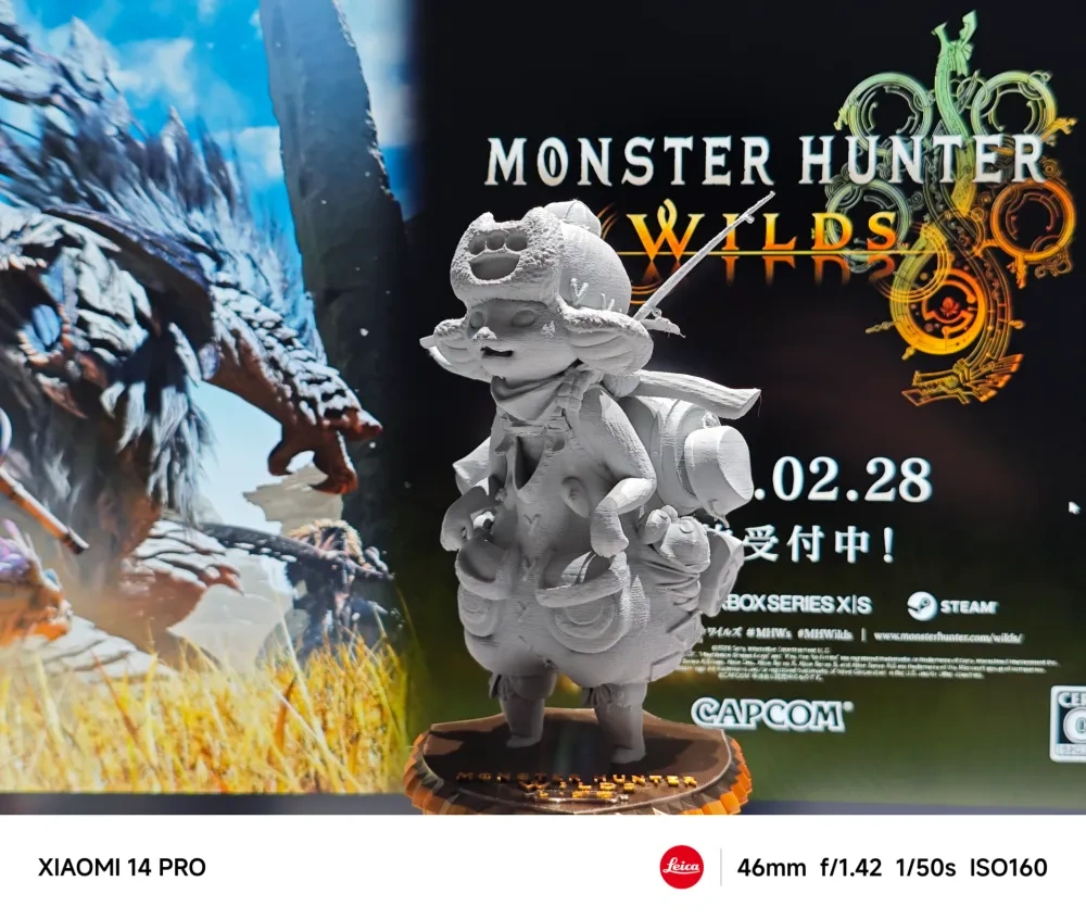 随从猫 怪物猎人荒野 来自 D.KIN MakerWorld：免费下载 3D 模型