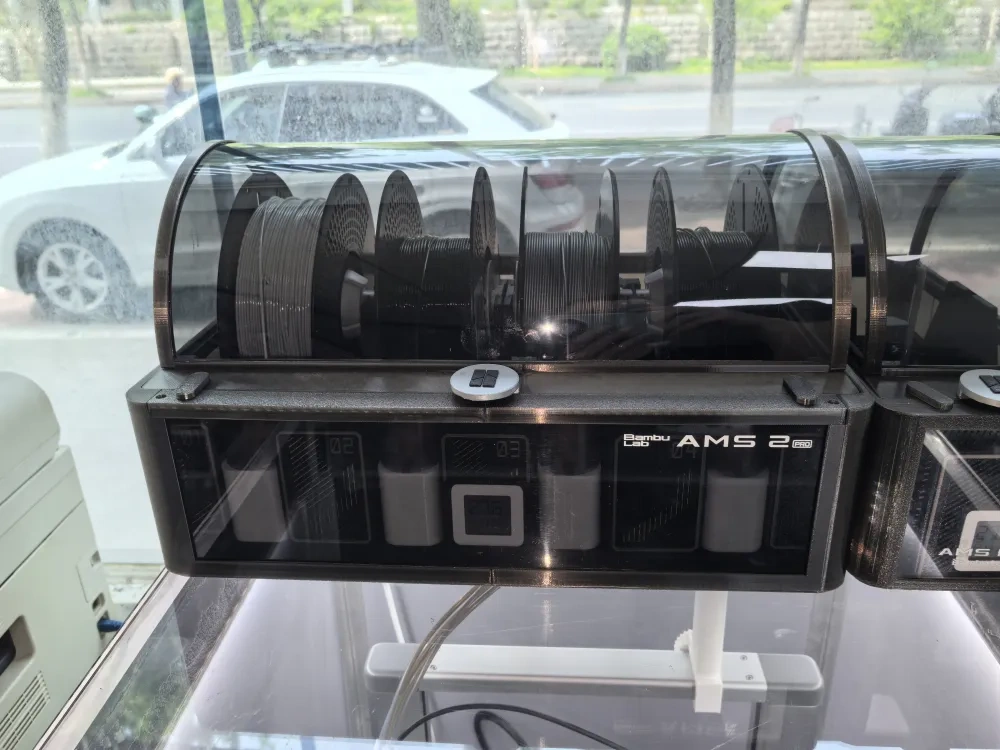 AMS Lite改AMS封箱 v2.0 来自 zlh917 MakerWorld：免费下载 3D 模型