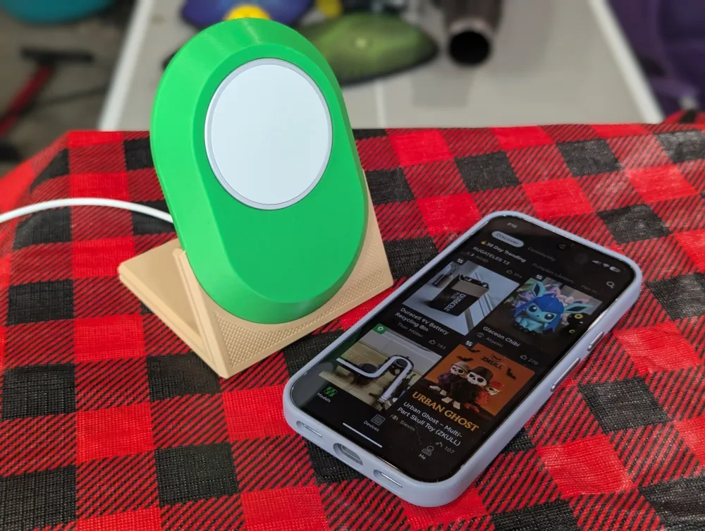 Pixelsnap 充电支架 来自 JamesThePrinter MakerWorld：免费下载 3D 模型