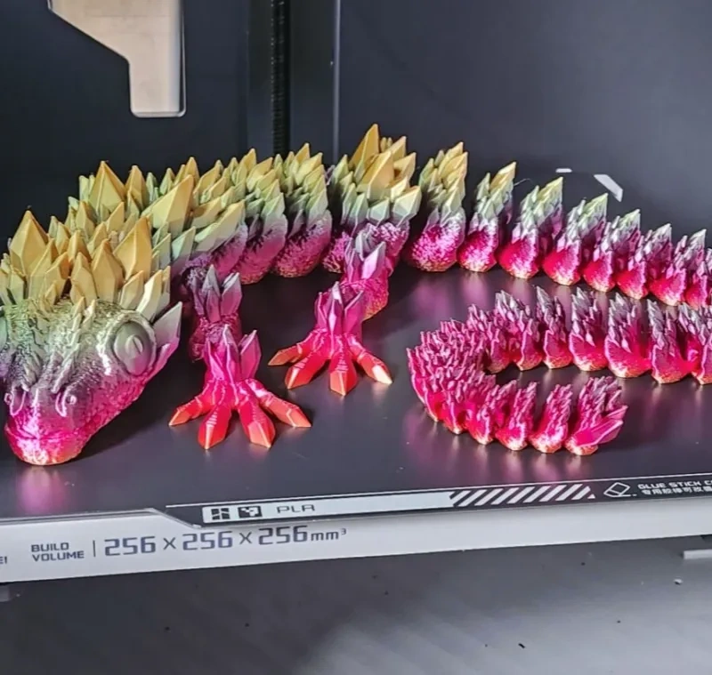 Articulated Skeleton Dragon 来自 3D design MakerWorld：免费下载 3D 模型