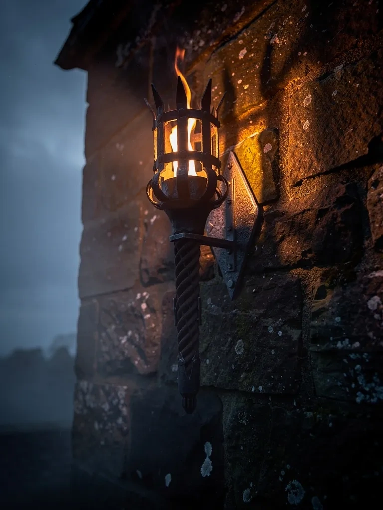 中世纪火炬 004 创客实验室零件 来自 CS Ideenschmiede MakerWorld：免费下载 3D 模型