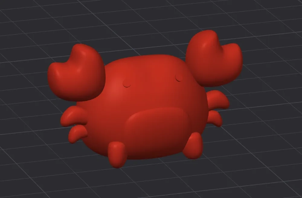 Kaniki - Sameko Saba 螃蟹粉丝吉祥物 来自 Finn_128 MakerWorld：免费下载 3D 模型