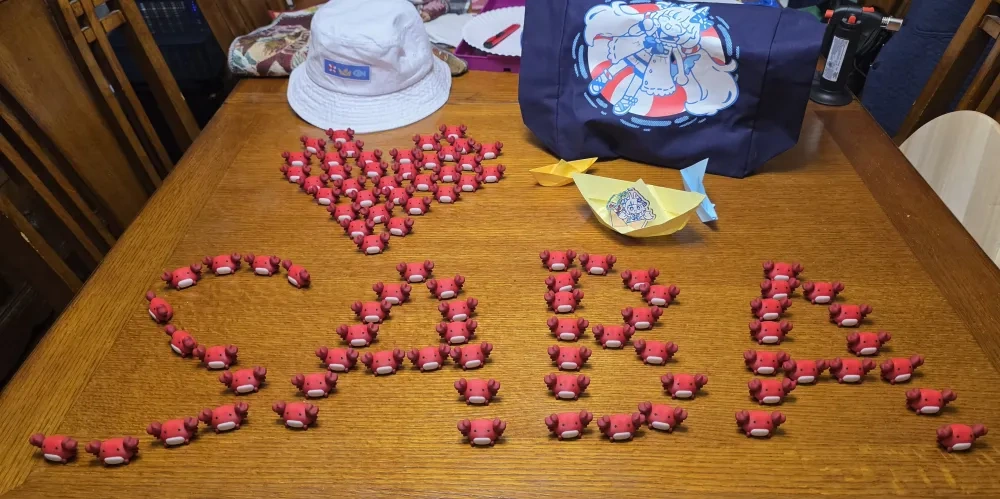 Kaniki - Sameko Saba 螃蟹粉丝吉祥物 来自 Finn_128 MakerWorld：免费下载 3D 模型