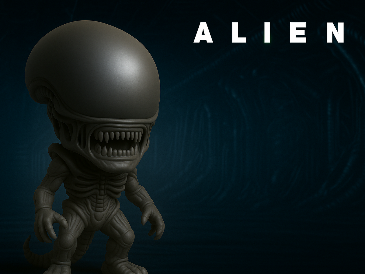 Chibi Xenomorfo Alien 来自 Rosario3D MakerWorld：免费下载 3D 模型