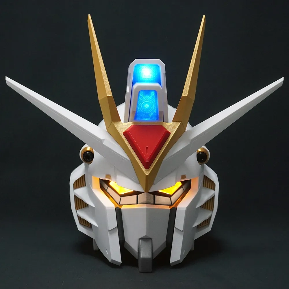 自由高达头盔 V2 来自 壹号工房 MakerWorld：免费下载 3D 模型