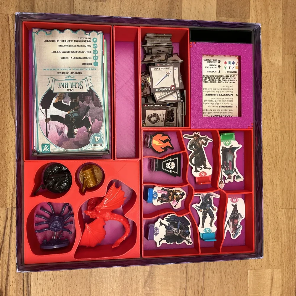 Horrified Dungeons & Dragons 收纳 - 免费 3D 打印模型 - MakerWorld