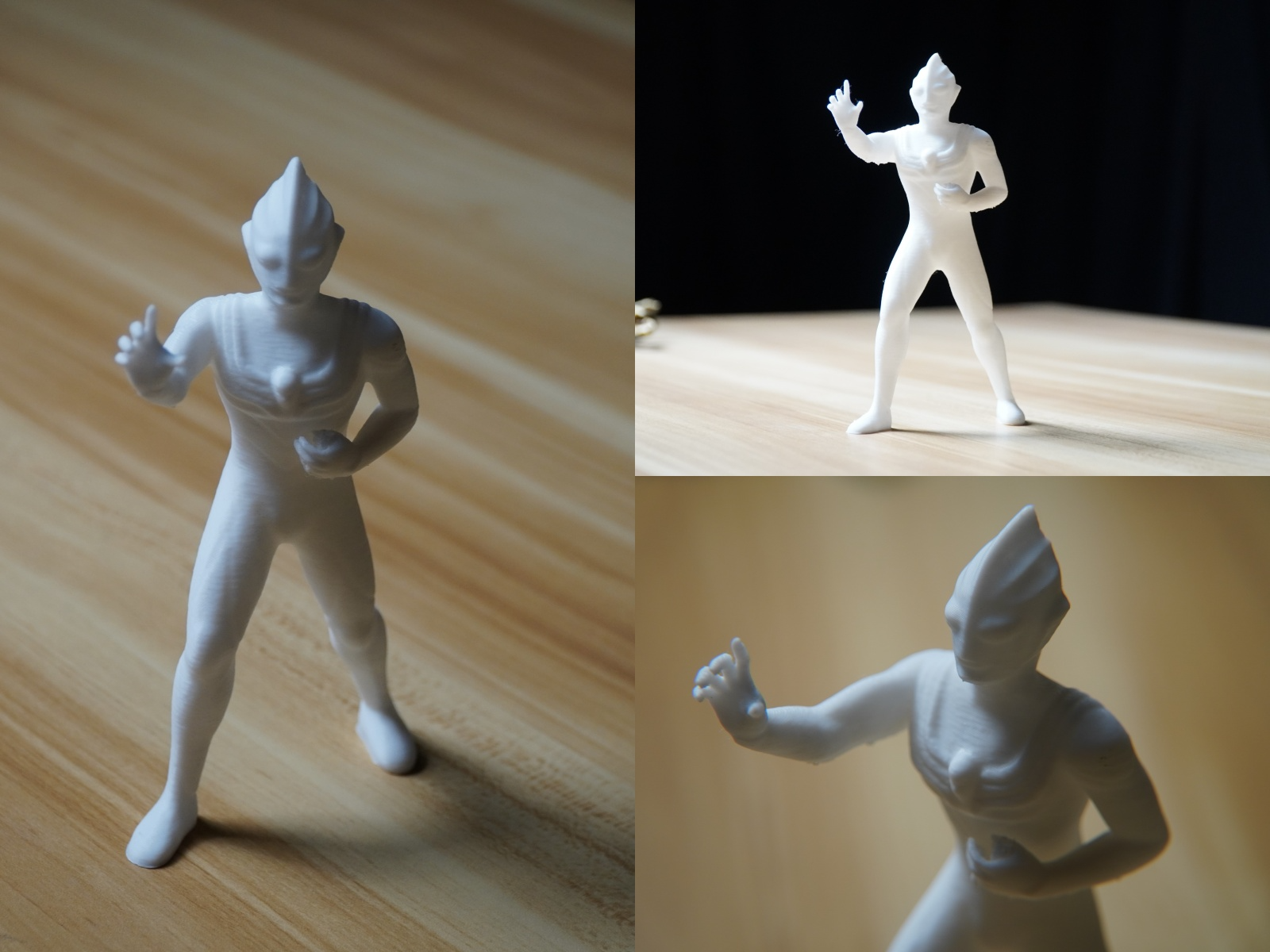 迪迦奥特曼 最后一集 石化雕像 16cm 清晰刻线版 来自 我是JODGE MakerWorld：免费下载 3D 模型