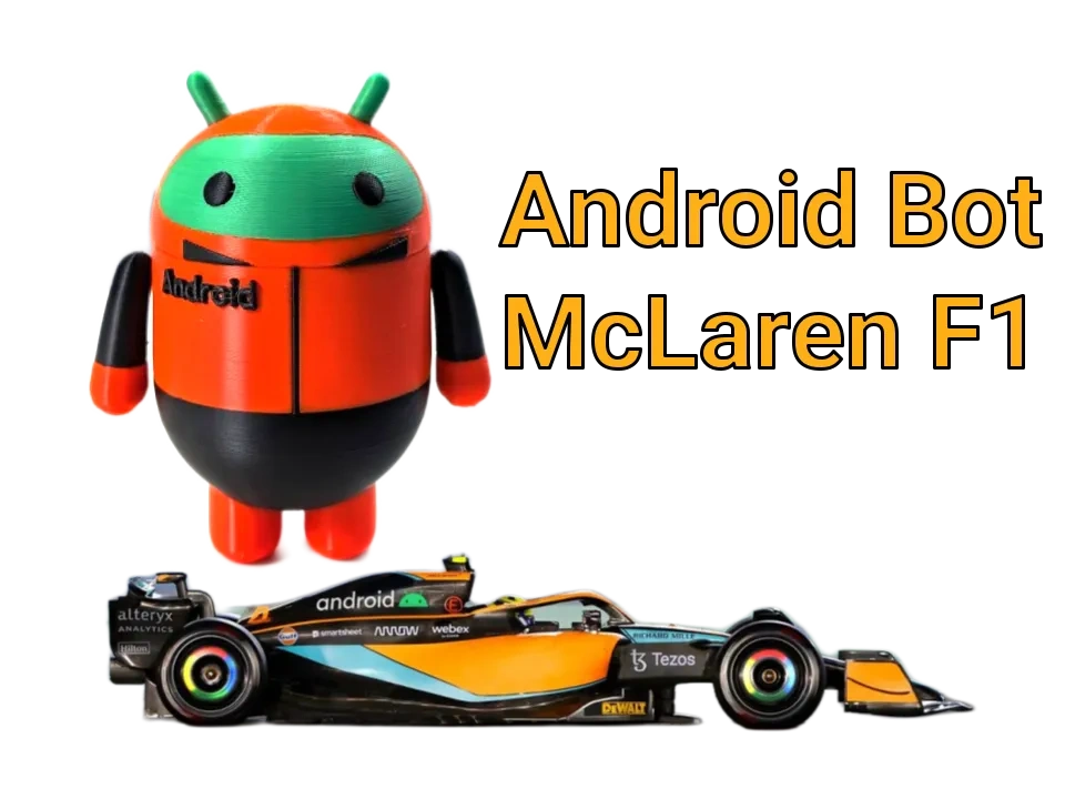 Android Bot F1 McLaren 来自 Austin314 - MakerWorld