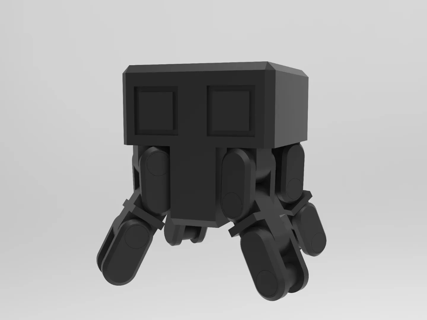 方块机器人（原型）Block Robot (Prototype) 来自 JL Industry - MakerWorld