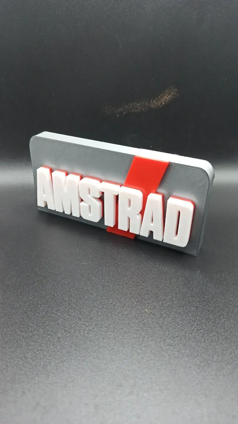AMSTRAD LOGO SIGN RETRO 来自 3DFarmer - MakerWorld