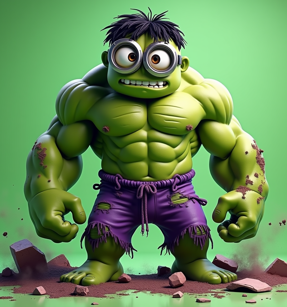 Minion-Hulk Hybrid Model 来自 PetertheMaverics - MakerWorld