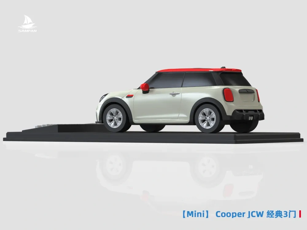 【Mini】 Cooper JCW 经典3门款 来自 SAMPAN棱界复刻 MakerWorld：免费下载 3D 模型