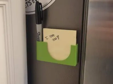 Magnetic Sticky note Holder 来自 LKreations - MakerWorld