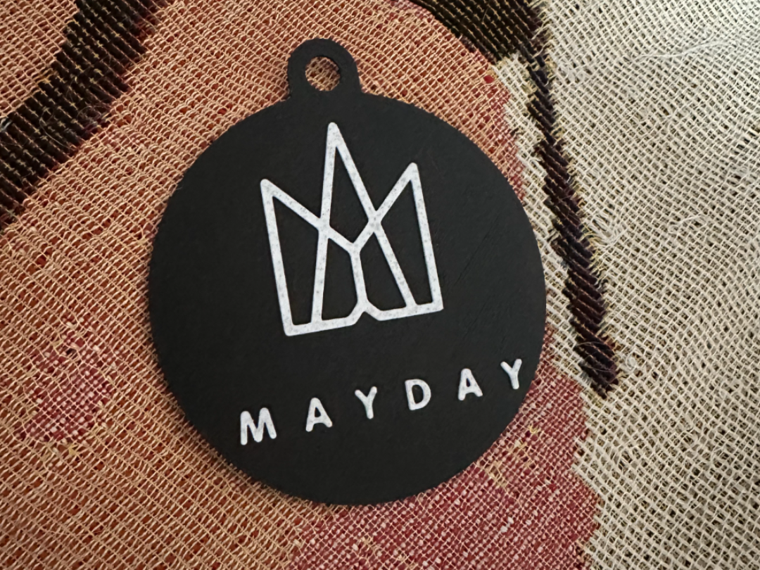 MAYDAY五月天 黑白 钥匙链 来自 天一无缝🥕 - MakerWorld