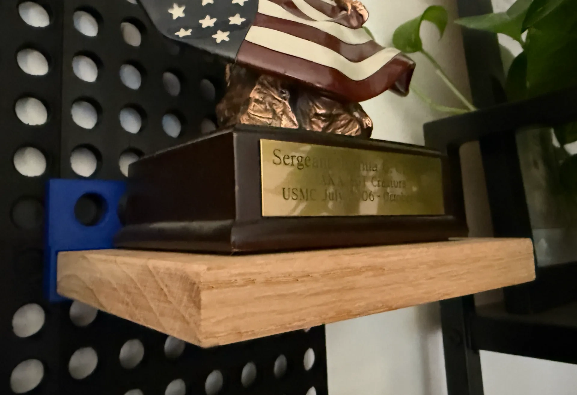 Natural Wood Shelf Mount for ThreadBoards System 来自 joshchretien ...