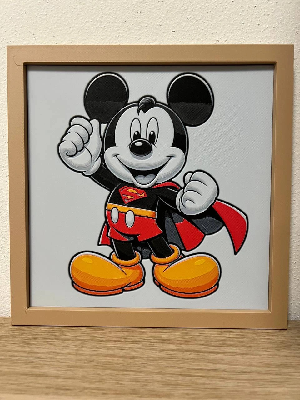 Mickey Mouse - Superman - HueForge 来自 lucamoretti86 - MakerWorld