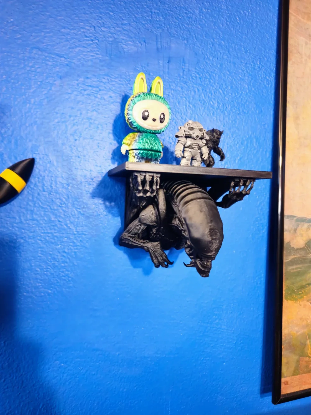 异形监狱牛腿搁板 – 吉格尔装饰 - 免费 3D 打印模型 - MakerWorld