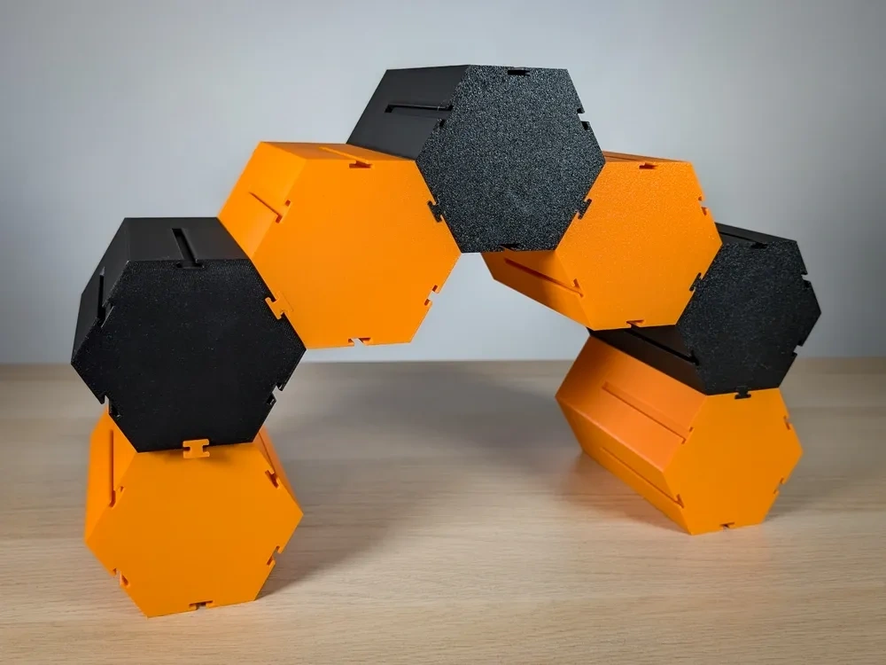 Modular Hex Storage 来自 ByteSlinger - MakerWorld