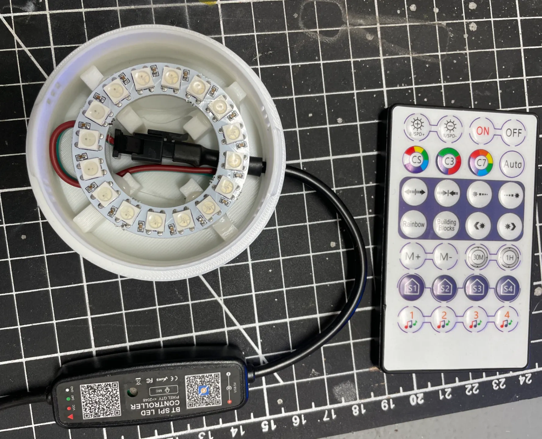 LED Lamp Kit 001 - DIY LED Ring Base 来自 NaiSnikda - MakerWorld