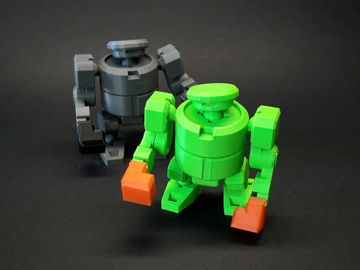 「铁壁」近卫拳击机器人 | 代号Blocky | 玄兔工业出品 - 免费 3D 打印模型 - MakerWorld