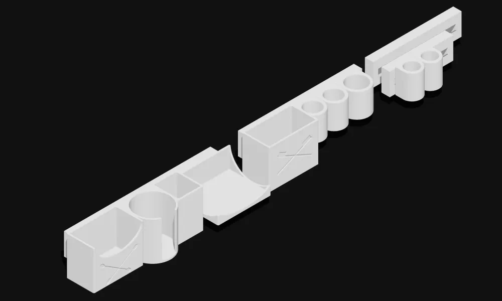 FlexiDock - 免费 3D 打印模型 - MakerWorld