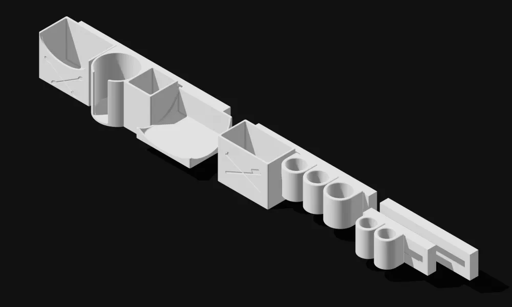 FlexiDock - 免费 3D 打印模型 - MakerWorld