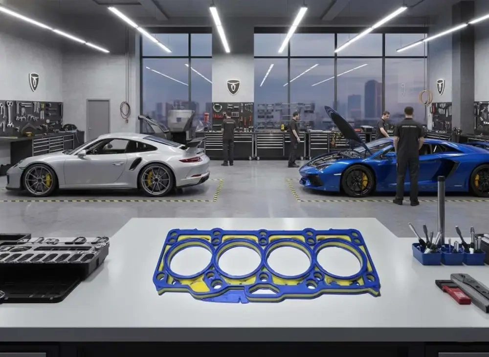 Volkswagen TDI 气缸盖钥匙扣 - 免费 3D 打印模型 - MakerWorld