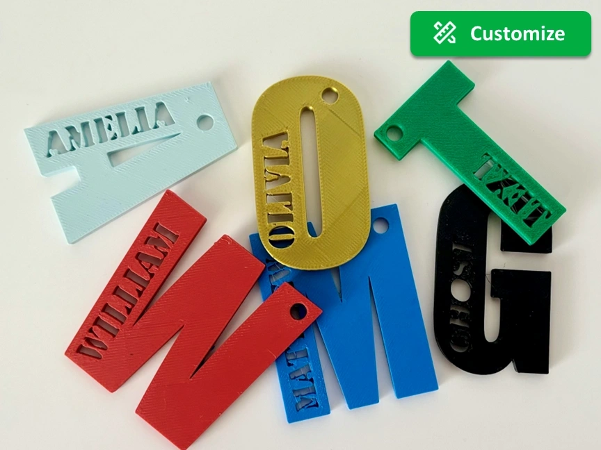 Name Tag Keychain 来自 Matthew Ghost - MakerWorld