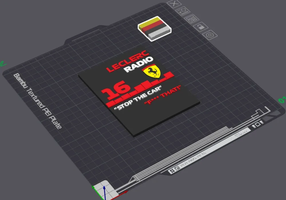 车队无线电 勒克莱尔 03 (2025) - 免费 3D 打印模型 - MakerWorld