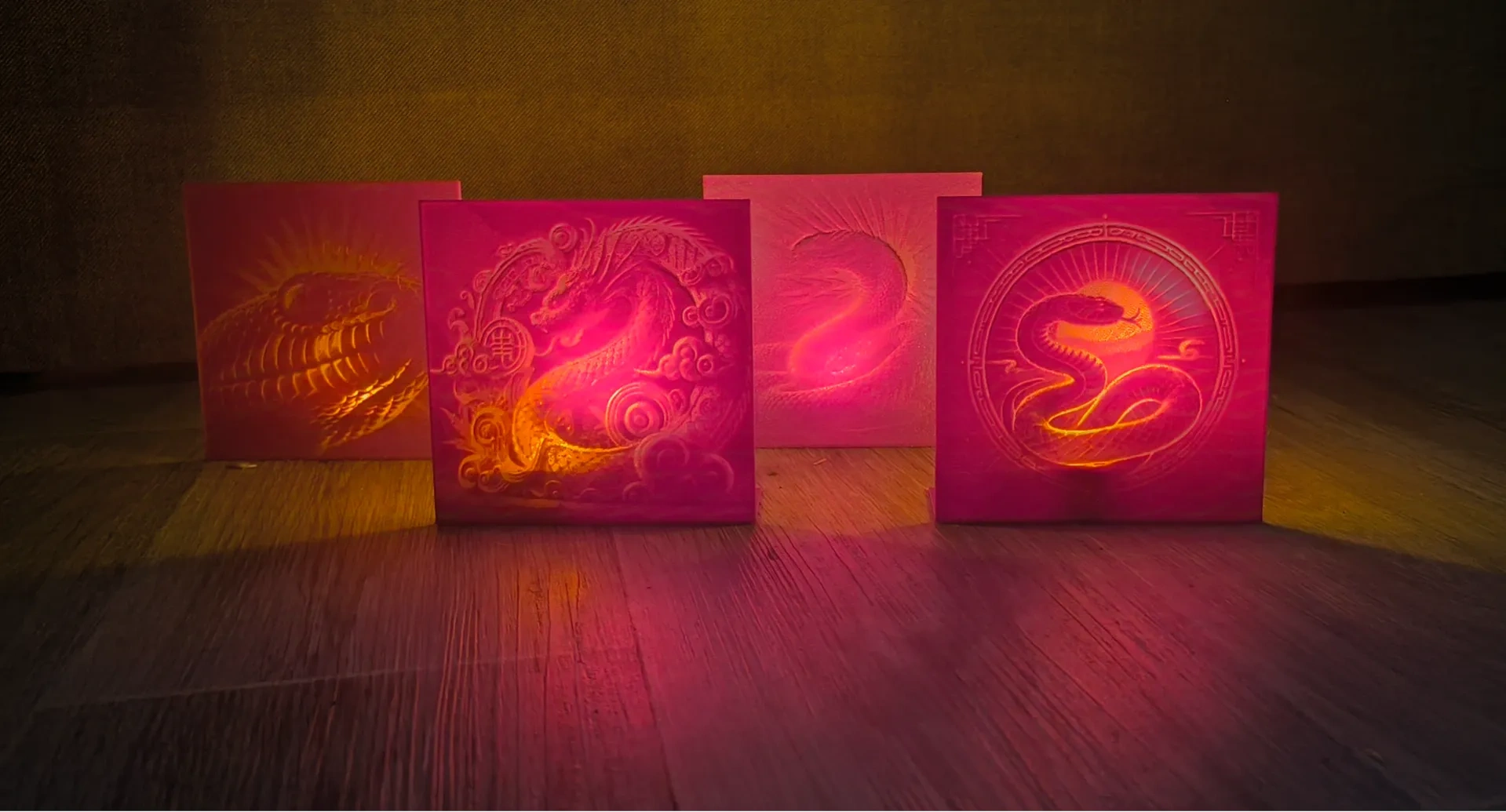 蛇形灯架 来自 Lukas - MakerWorld