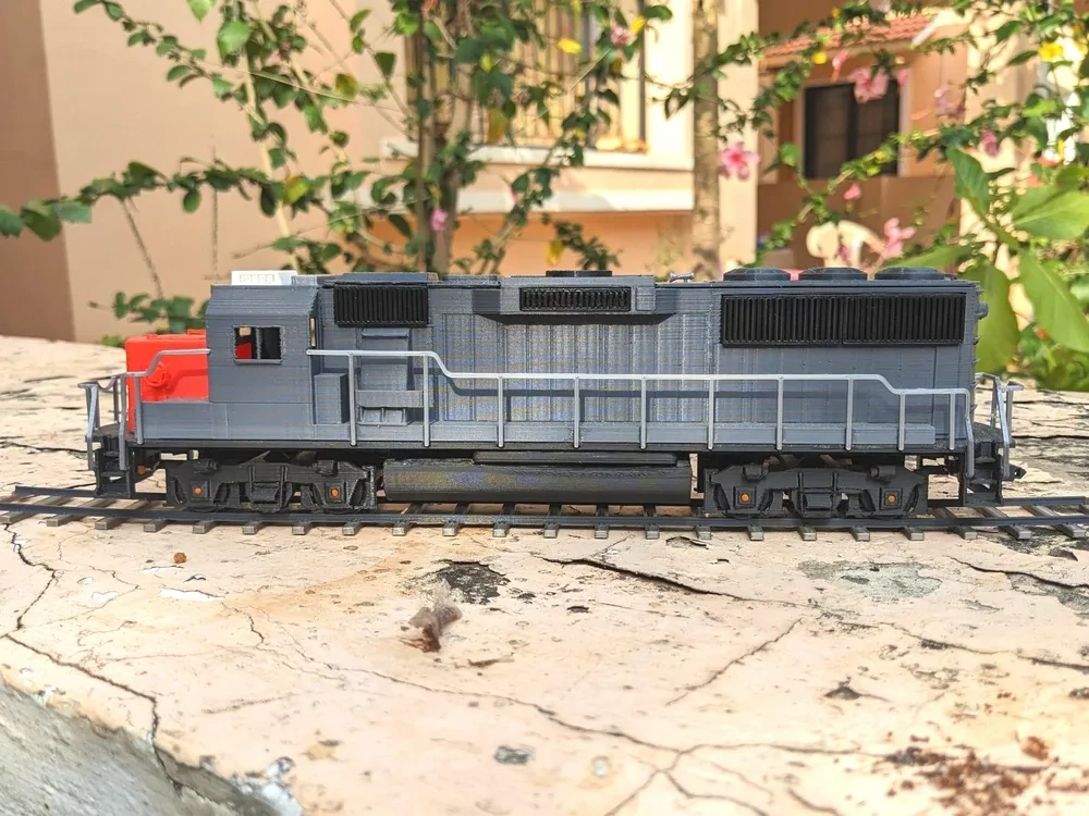 GP60机车（SP）—龙铁路 来自 RamBros MakerWorld：免费下载 3D 模型