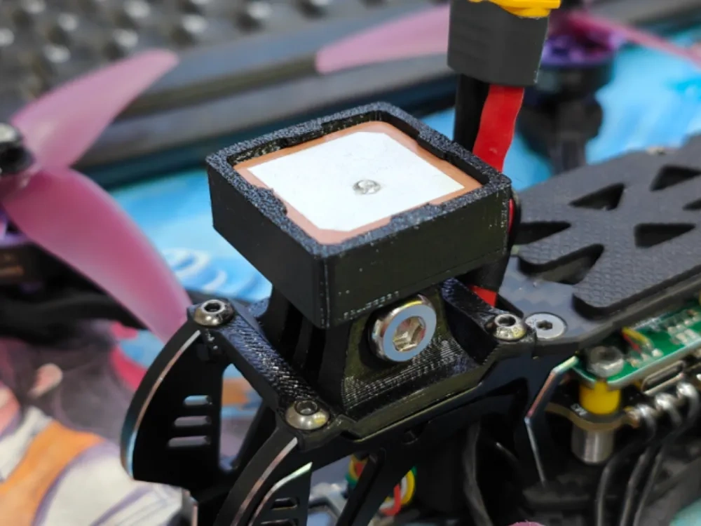 mark5 北征251GPS机头支架 来自 圈圈 MakerWorld：免费下载 3D 模型