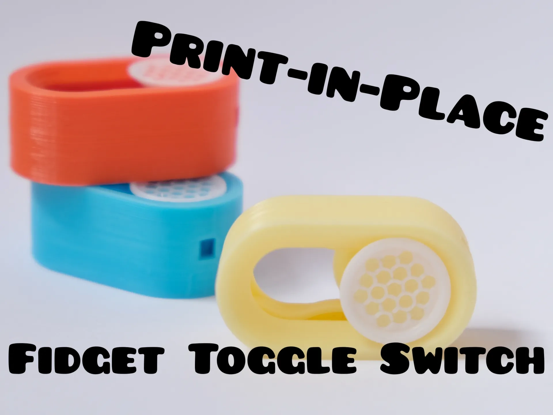 FlipTog — Print-In-Place Fidget Toggle Keychain 来自 DjangoCashflow ...